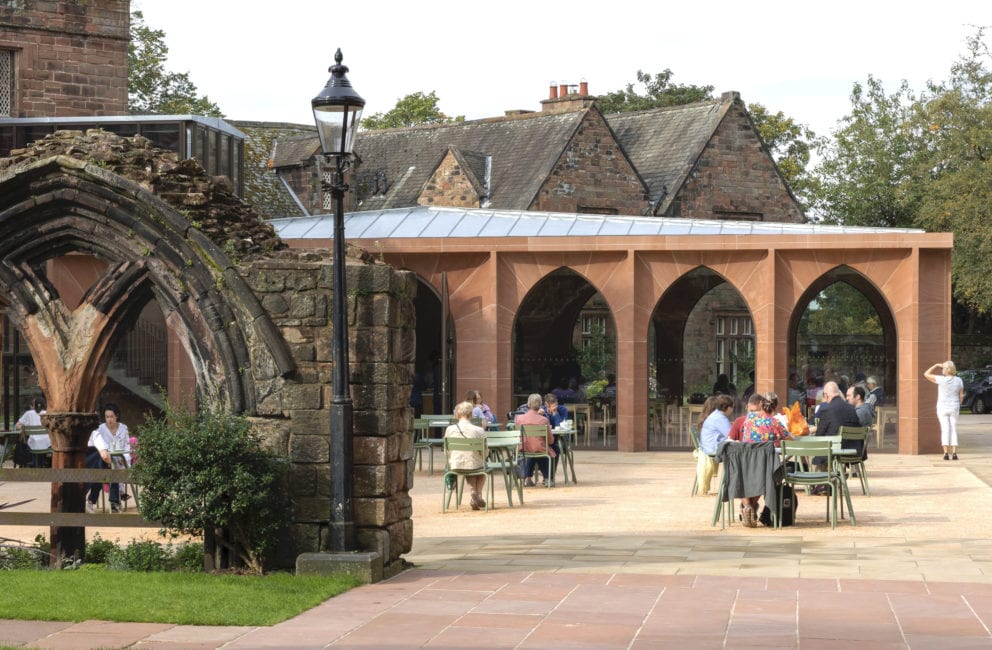 Carlisle Cathedral opens new pavilion by Feilden Fowles - ICON Magazine