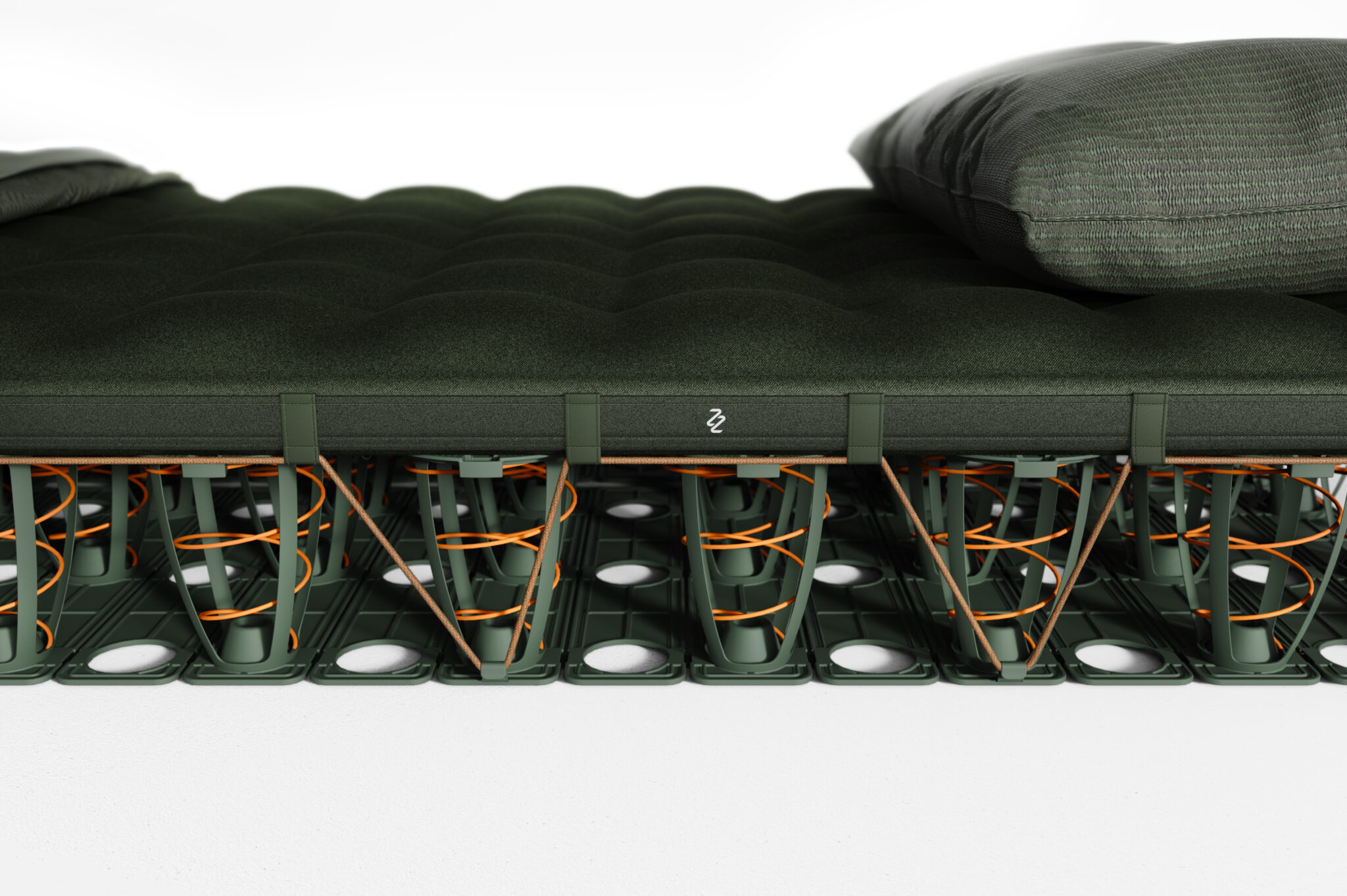 LAYER designs a modular foam-free camping mattress system for sleep ...